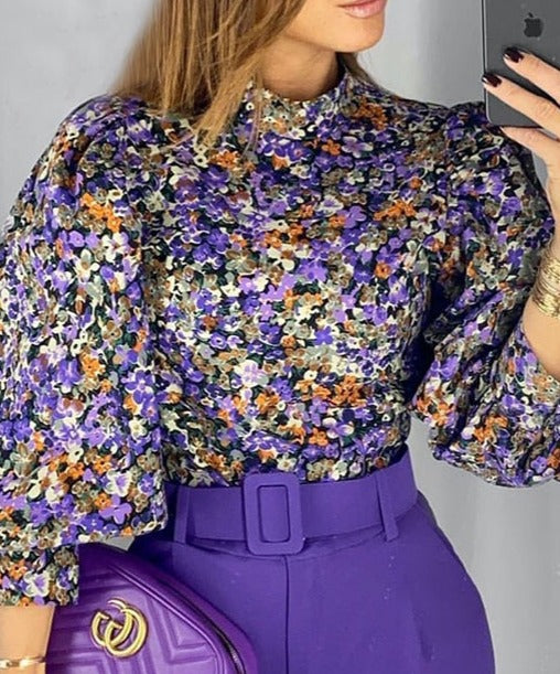 LURDES BLOUSE - DarkGlow