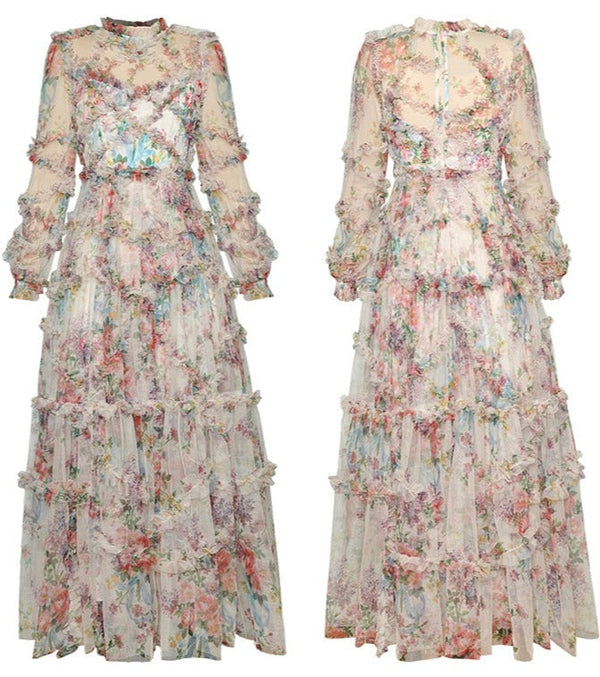 YINNA ELEGANT DRESS limited edition - DarkGlow