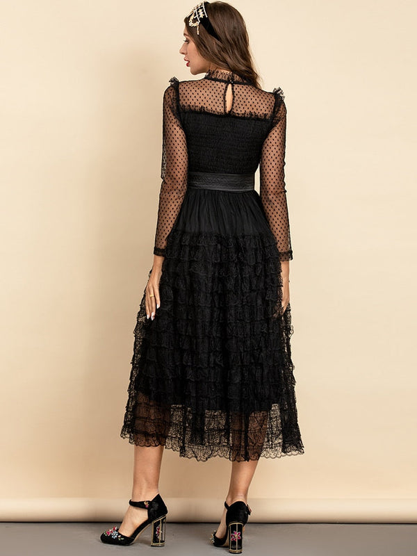 GOVANNA DRESS - DarkGlow